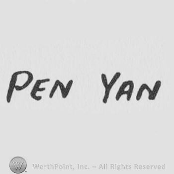 Mark with PEN YAN in uppercase letters | #74752