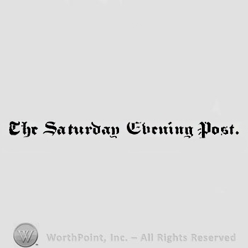 Mark with "The Saturday Evening Post." | #747580