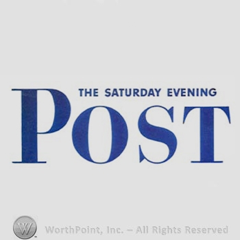 Mark with "THE SATURDAY EVENING POST" | #747594