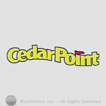 Mark with The text "Cedar Point" and a flag on | #747986