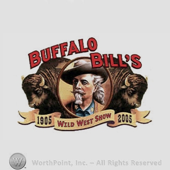 Mark with The text "BUFFALO BILL'S 1905 WILD WEST | #748050