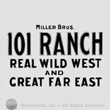 Mark with The text "MILLER BROS. 101 RANCH REAL | #748076