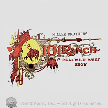 Mark with The text "MILLER BROS. 101 RANCH REAL | #748083