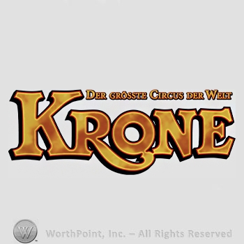 Mark with The text "DER GRÖSSTE CIRCUS DER WELT | #748130