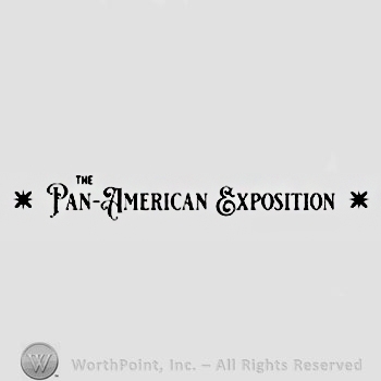 Mark with The text "THE PAN-AMERICAN EXPOSITION" | #748172