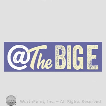 Mark with The text "The BIG E" and the "@" | #748183