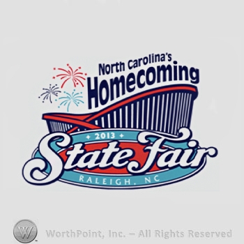 Mark with The text "North Carolina's Homecoming | #748205
