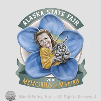 Mark with The text "ALASKA STATE FAIR 2018 | #748226