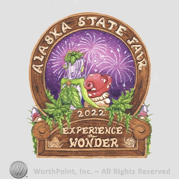 Mark with The text "ALASKA STATE FAIR 2022 | #748228
