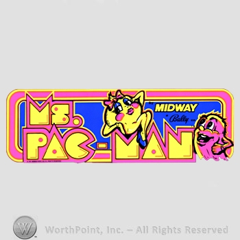 Mark with The text "Ms. PAC-MAN MIDWAY Bally", a | #748287