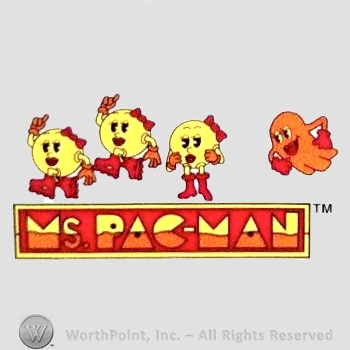 Mark with The text "Ms. PAC-MAN" inside a | #748290