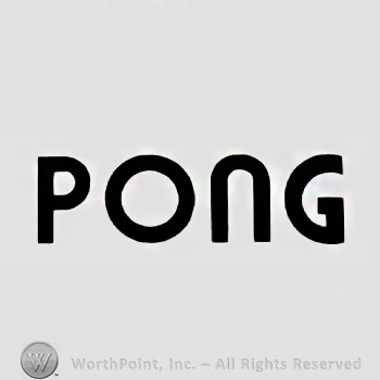 Mark with The word "PONG". | #748291