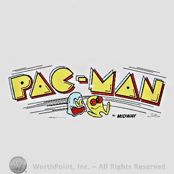 Mark with The text "PAC-MAN MIDWAY", two game | #748305