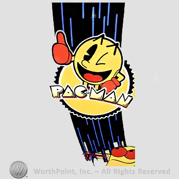 Mark with The text "PAC-MAN" and two game | #748308
