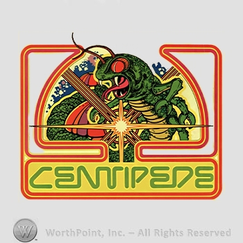 Mark with The word "CENTIPEDE", a monster, | #748311