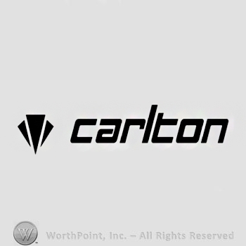 Mark with The word "carlton" and three geometric | #748442