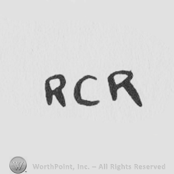 Mark with the initials RCR | #74850