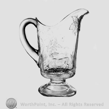 Mark with Glass Pattern: 129 Racing Deer; water | #749178