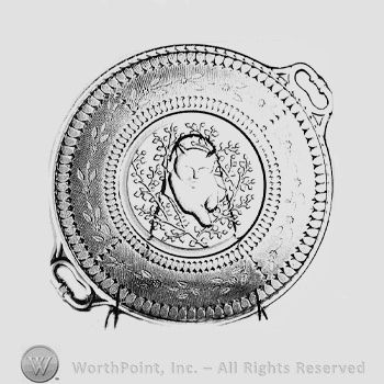 Mark with Glass Pattern: Stippled Forget Me Not; | #749221