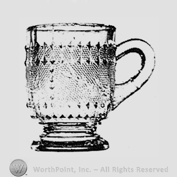 Mark with Glass Pattern: Stippled Forget Me Not; | #749223