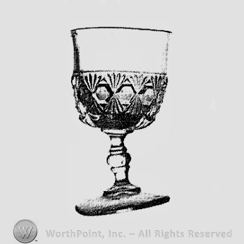 Mark with Glass Pattern: 45; goblet. | #749226