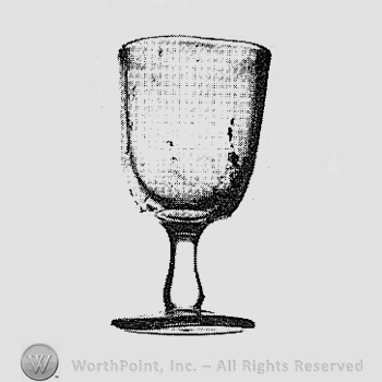 Mark with Glass Pattern: 89; goblet. | #749230