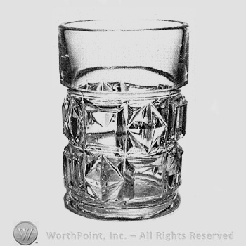 Mark with Glass Pattern: 175 Block With Diamond | #749237