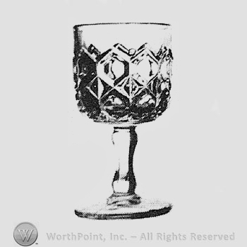 Mark with Glass pattern: 62; goblet. | #749261