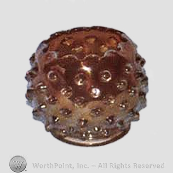 Mark with Glass Pattern: Hobnail; rosebowl. | #749319