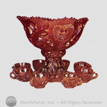 Mark with Glass Pattern: Hobstar and Feather; | #749321