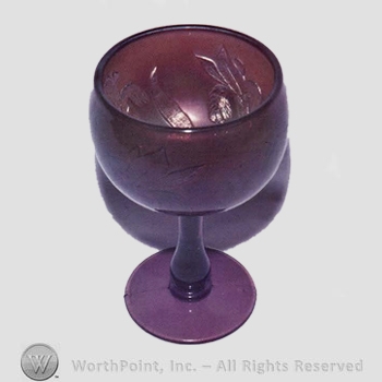 Mark with Glass Pattern: Iris; goblet. | #749327