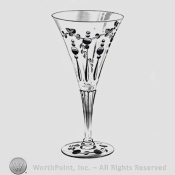 Mark with Glass Pattern: PUEBLO; goblet. | #749443