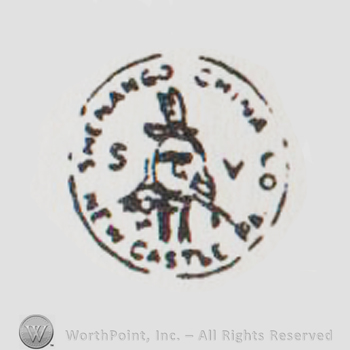 Mark with Shenango China New Castle SV written | #74980