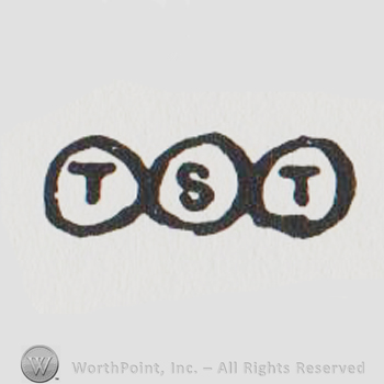 Mark with TST written in uppercase in three | #75053
