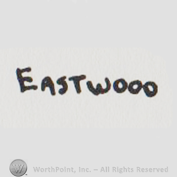 Mark with the word EASTWOOD in uppercase letters | #75164