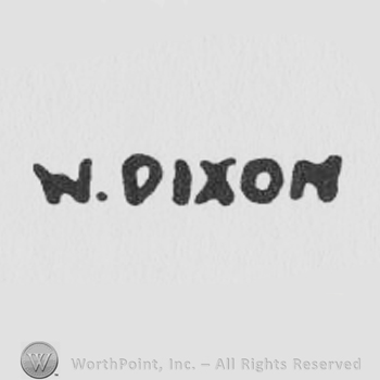 Mark with W. Dixon written with uppercase letters | #75169
