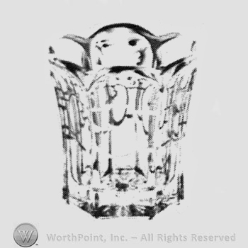 Mark with Glass Pattern: Heisey's Priscilla. | #752861