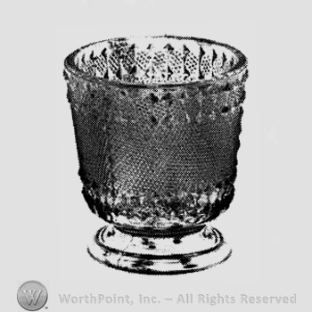 Mark with Glass Pattern: Stippled Diamonds. | #753020