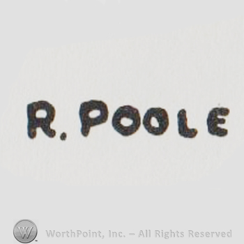 Mark with the name R Poole in uppercase | #75546