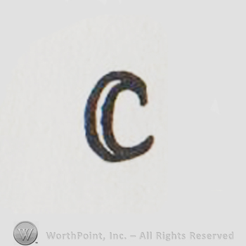 Mark with a C resimbling a crescent moon | #75570