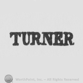 Mark with Turner written with uppercase letters | #75581
