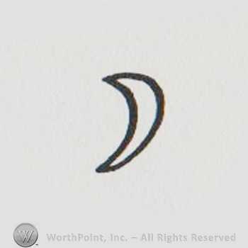 Mark with crescent design | #75589
