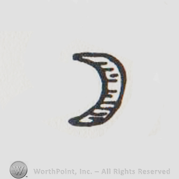 Mark with crescent moon design | #75590