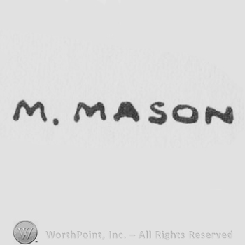 Mark with M MASON in uppercase letters | #75777