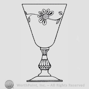 Mark with Glass Pattern: Wild Rose. | #759346