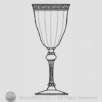Mark with Glass Pattern: Minton. | #759920