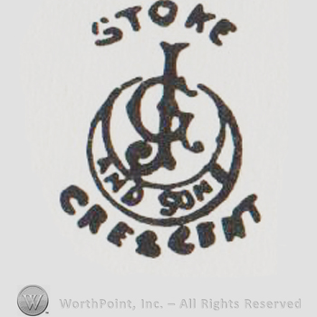 Mark with Stoke Crescent and Son and a crescent | #76041