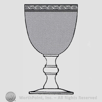 Mark with Glass Pattern: Minton Green. | #760634