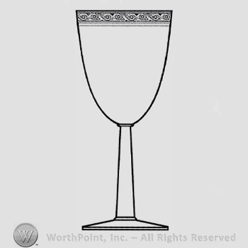 Mark with Glass Pattern: Minton. | #760769