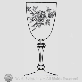 Mark with Glass Pattern: Rose. | #760808